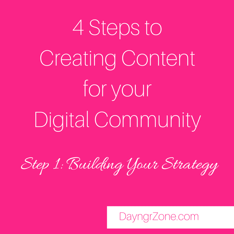 Four Steps to Creating Content for your Digital Community - Step 1 ... Four Steps to Creating Content for your Digital Community - Step 1 ...