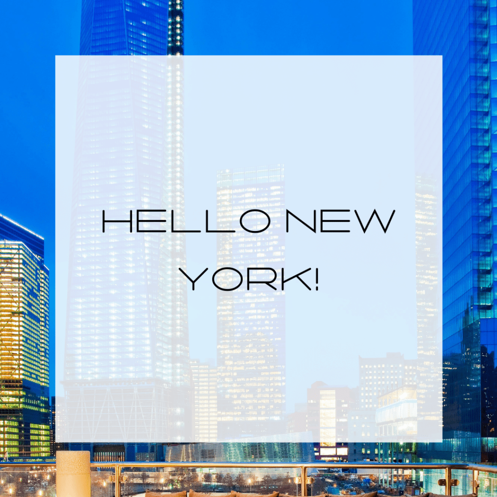 Hello New York! - Life in the DayngrZone